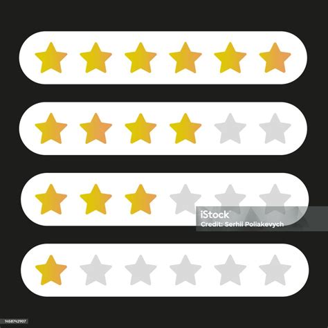 게임 레벨 디자인을 위한 플랫 별 등급 노란색 별 벡터 그림입니다 1에 대한 스톡 벡터 아트 및 기타 이미지 1 경기 스포츠 여가활동 게임 Istock