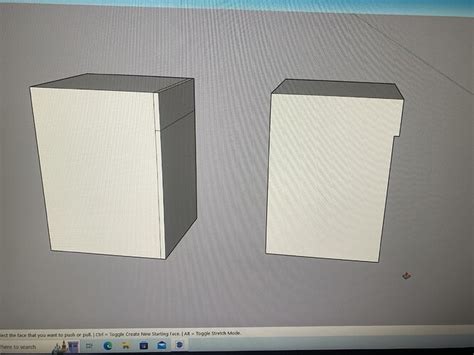 Push Pull Problems I Am Facing Sketchup Sketchup Community