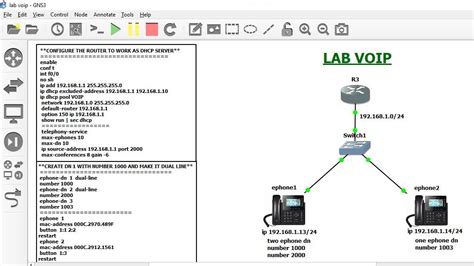 Lab Gns3 Vmware Ciscoipphone Communication Call Networking