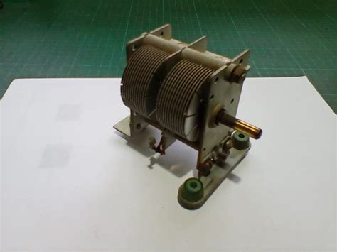 Vintage Valve Radio Tuning Capacitor 2 Gang 14 520 Pico Farad £9 99 Picclick Uk