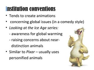 Blue Sky Studio Ice Age Ppt