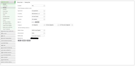 Routing Rules List Not Working Properly Community