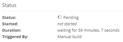 Node Js Openshift Build Stuck In Pending State Stack Overflow