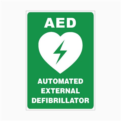 Aed Automated External Defibrillator Sign In Australia Get Signs