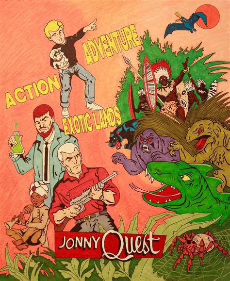 Danny Nicholas Action Adventure Exotic Lands Jonny Quest