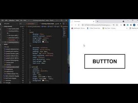 Animated Border CSS Button No Javascript Used