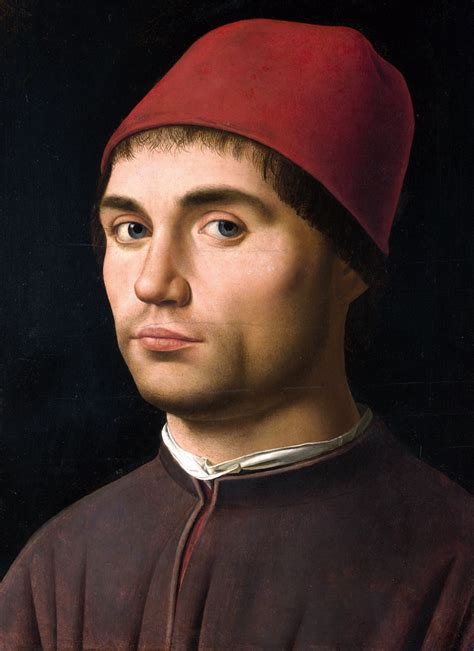 Ritratto Di Giovane O Ritratto Duomo Autoritratto Di Antonello Da