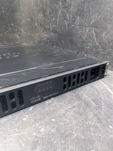 Cisco Isr4331 K9 3 Port Gigabit Security Isr Router W Glc Te 1000 Module Recyborg