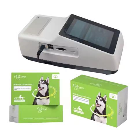 Analyzer Immunoassay Machine Vet Immuno Fluorescence Rapid Detection