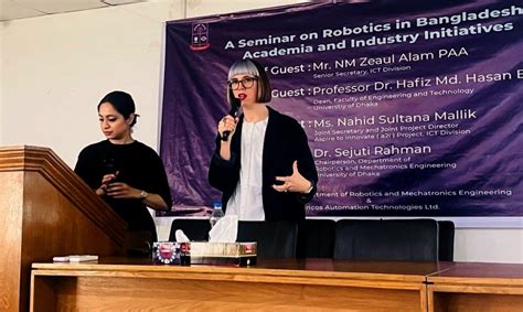 Sayem Khan On Linkedin Reflecting On An Inspiring Robotics Seminar At Dhaka University