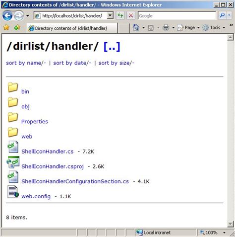 Get Nice Looking Directory Listings For Your Iis Website With