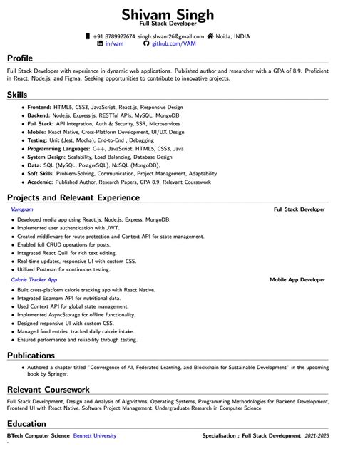 Shivam Singh On Linkedin Fullstackdeveloper Tech Opportunity