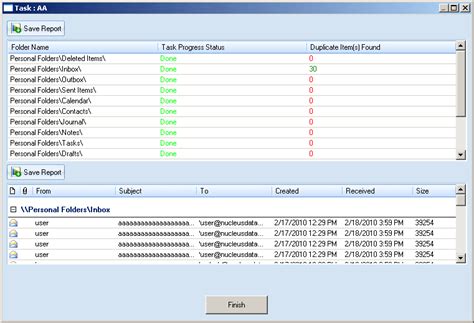 outlook duplicates remover tool to remove duplicate outlook email items from pst