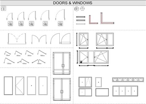 Autocad Custom Dynamic Blocks Collections Made To Order Dynamic Blocks Etsy