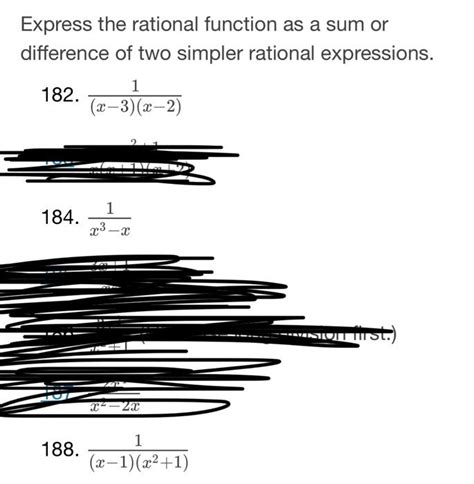 Solved Express The Rational Function As A Sum Or Difference Chegg Com