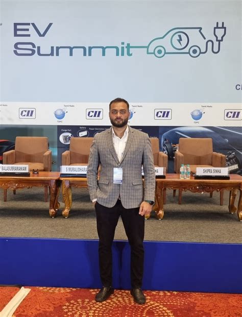 danish sheikh qureshi on linkedin cii ev summit2023 skilling