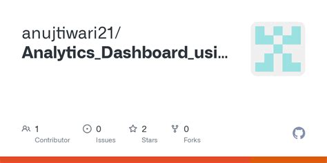 Github Anujtiwari21analyticsdashboardusingpython