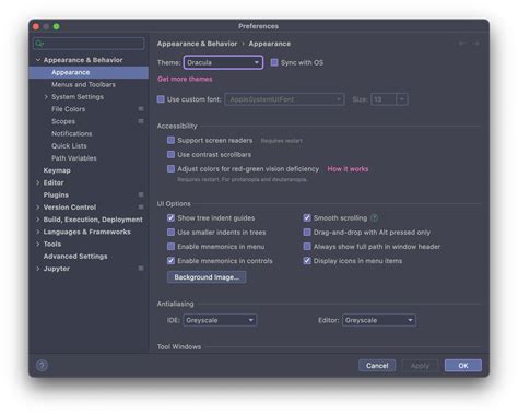 Jetbrains • Dracula Theme