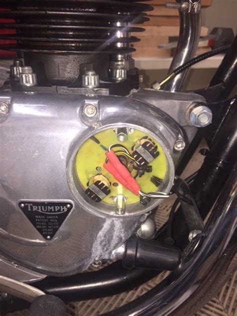 I Want To Check The Timing With A Strobe Triumph Rat Motorcycle Forums