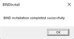 Installing BIND On Windows WinBIND