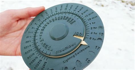 Pinhole Exposure Calculator By Columb Download Free Stl Model Pinhole Exposure Calculator By Columb Download Free Stl Model