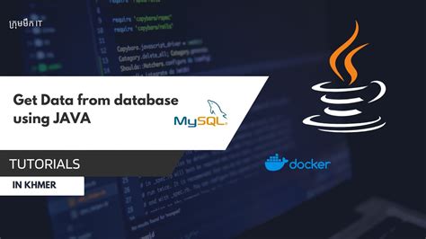 Get Data From Mysql Workbench Using Java In Khmer Youtube