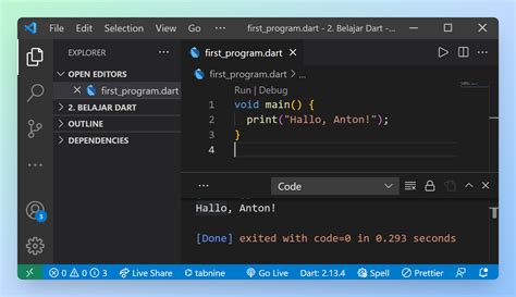 Dart Programming Untuk Pemula Bagian 1 Koding Indonesia