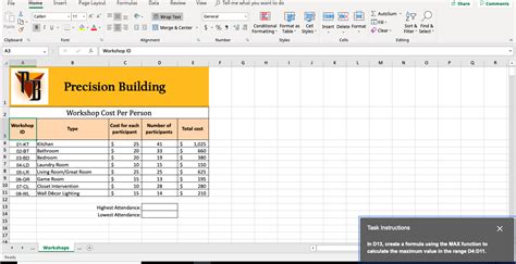 solved file home insert page layout formulas data review