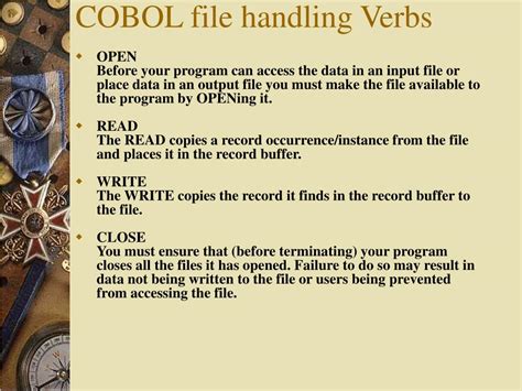 Ppt Programming In Cobol 85 For Ibm Mainframe System 390 Powerpoint Presentation Id 964659