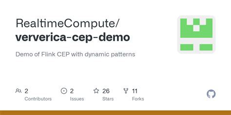 GitHub RealtimeCompute Ververica Cep Demo Demo Of Flink CEP With Dynamic Patterns