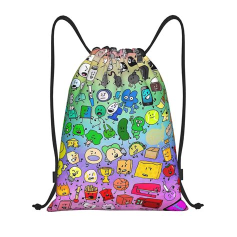 Battle For Dream Island Drawstring Bags Unisex Drawstring Sling Bag
