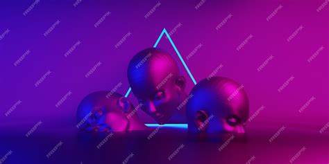미래 사이버 펑크 도시 게임 벽지 공상 과학 배경의 3d 그림 렌더링 E스포츠 게이머 대 네온 광선 대 플레이어 도전의 배너