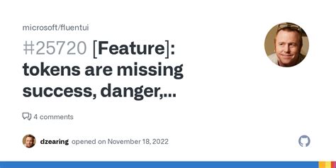 Feature Tokens Are Missing Success Danger Warning Icon Colors Issue Microsoft