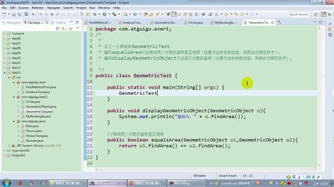 day 尚硅谷 Java语言基础 多态性练习几何图形 YouTube