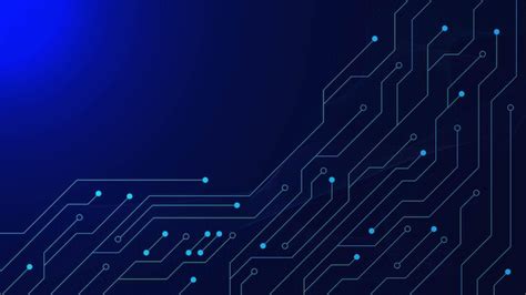 Premium Vector Modern Technology Circuit Board Abstract Scifi Pcb Trace Data Transfer With