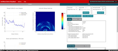 Iwr6843isk Ods Reading Recorded Data From Mmwave Demo Visualizer Sensors Forum Sensors Ti
