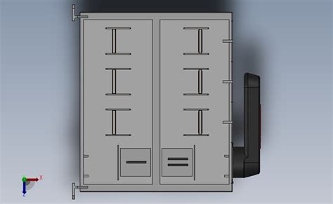 Abb自动转换开关ot630e03 ╱ 04 800e03 ╱ 04（带直接安装式手柄）[ot630e03（带直接安装式手柄）] Solidworks 2018 模型图纸下载 懒石网