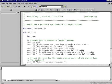 visual c debug vc debug visual c tutorial mfc debug assert