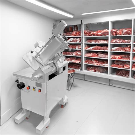 Rebanadora De Carne Congelada Automática Rhino Cuchilla De 36 3 Cm