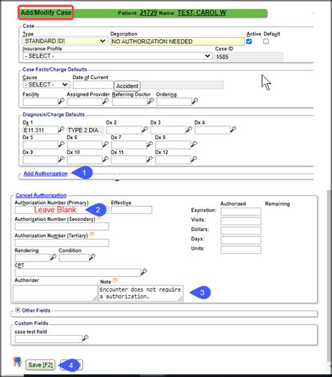 Use Authorization Without An Authorization Number