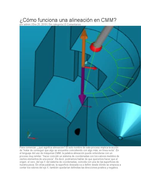 Cómo Funciona Una Alineación En Cmm Pdf Vector Euclidiano Sistema