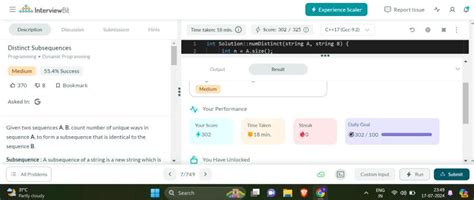 completed day198 of 365daysofcode on interviewbit yashasvi s