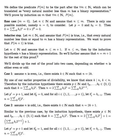 Solved Theorem For Every Natural Number N There Exists Chegg