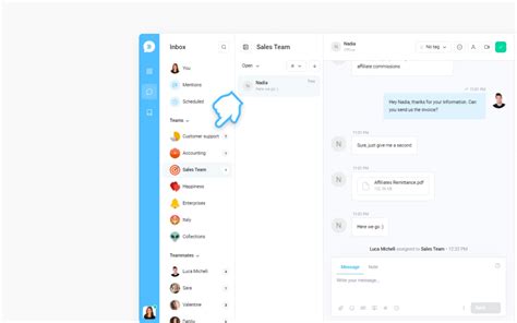 Navigate Through Teams And Teammates And Assign Conversations Help Center