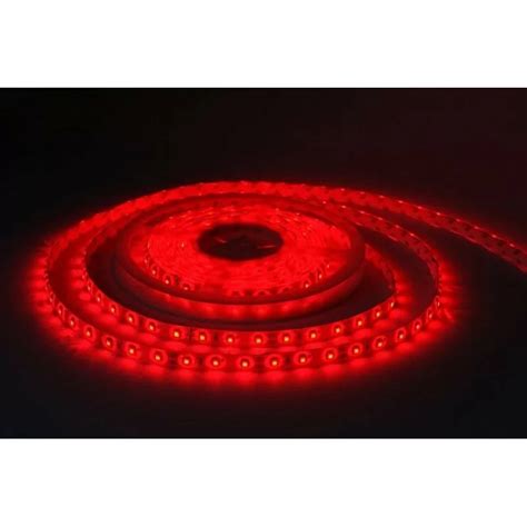 Red Single Color LED Strip Lights IP20 IP65 12V DC