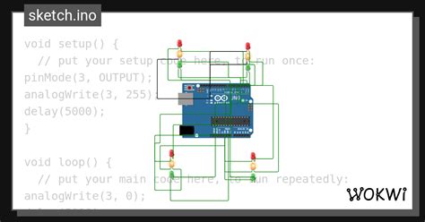 Tugas Lampu Merah Wokwi Esp32 Stm32 Arduino Simulator