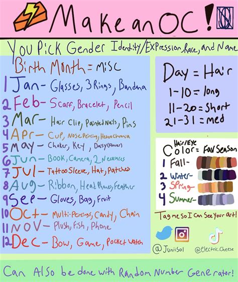 Oc Drawing Challenge Generator Gigantic Personal Website Sales Of Photos