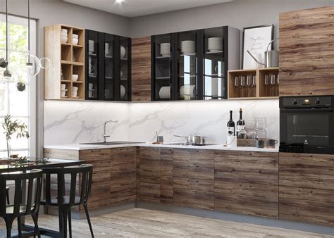 Модульная кухня «Лофт — купить в магазине Парк Мебели