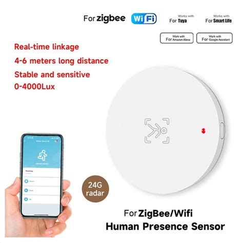 Human Motion Detection Sensor For Tuya For Zigbee Smart Home 24g