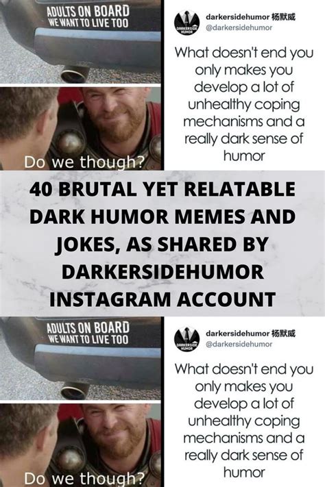 40 Brutal Yet Relatable Dark Humor Memes And Jokes As Shared By